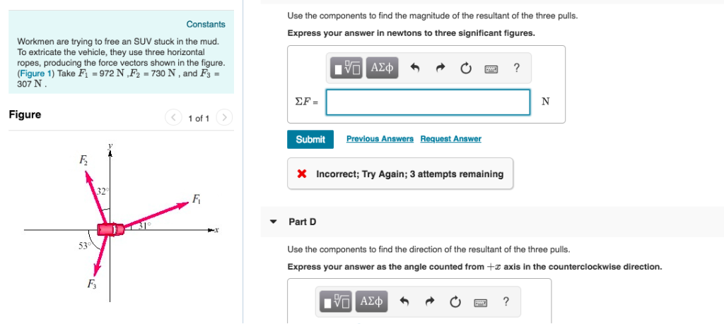 Solved Use the components to find the magnitude of the | Chegg.com
