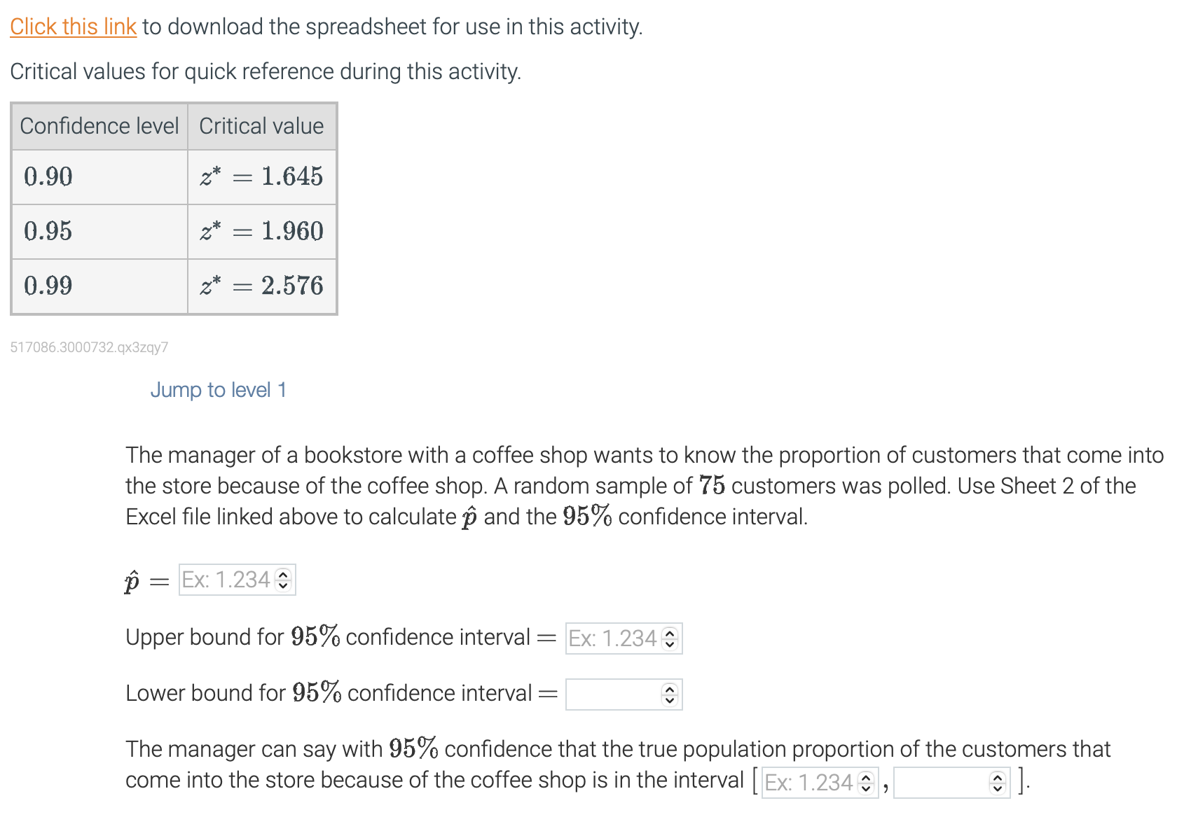 Solved Click this link to download the spreadsheet for use | Chegg.com