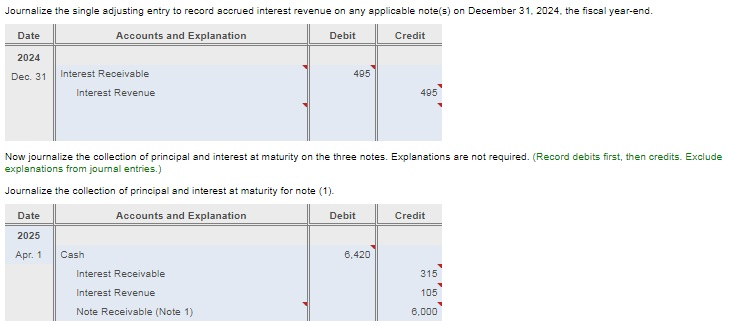 Solved - Requirements Data Table Note Date Principal Amount | Chegg.com