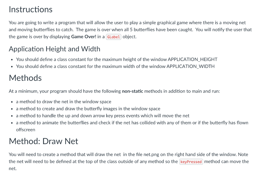 Solved Instructions You are going to write a program that | Chegg.com