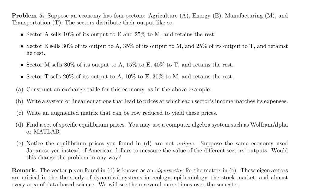 Solved Problem 2. Suppose A is an mx n matrix with n pivot | Chegg.com