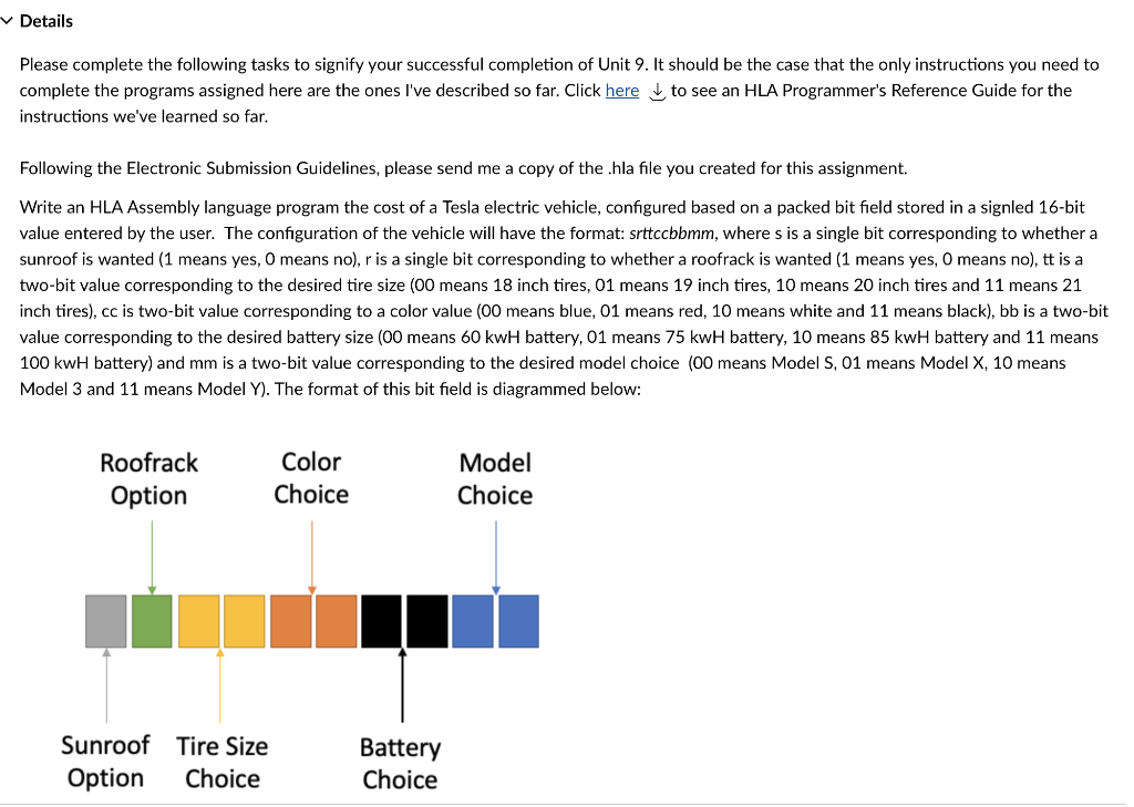 Details Please complete the following tasks to | Chegg.com