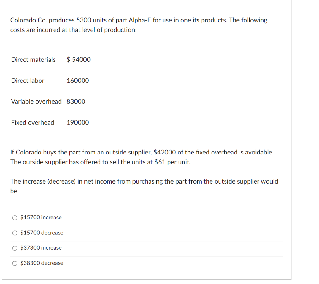 Question | Chegg.com