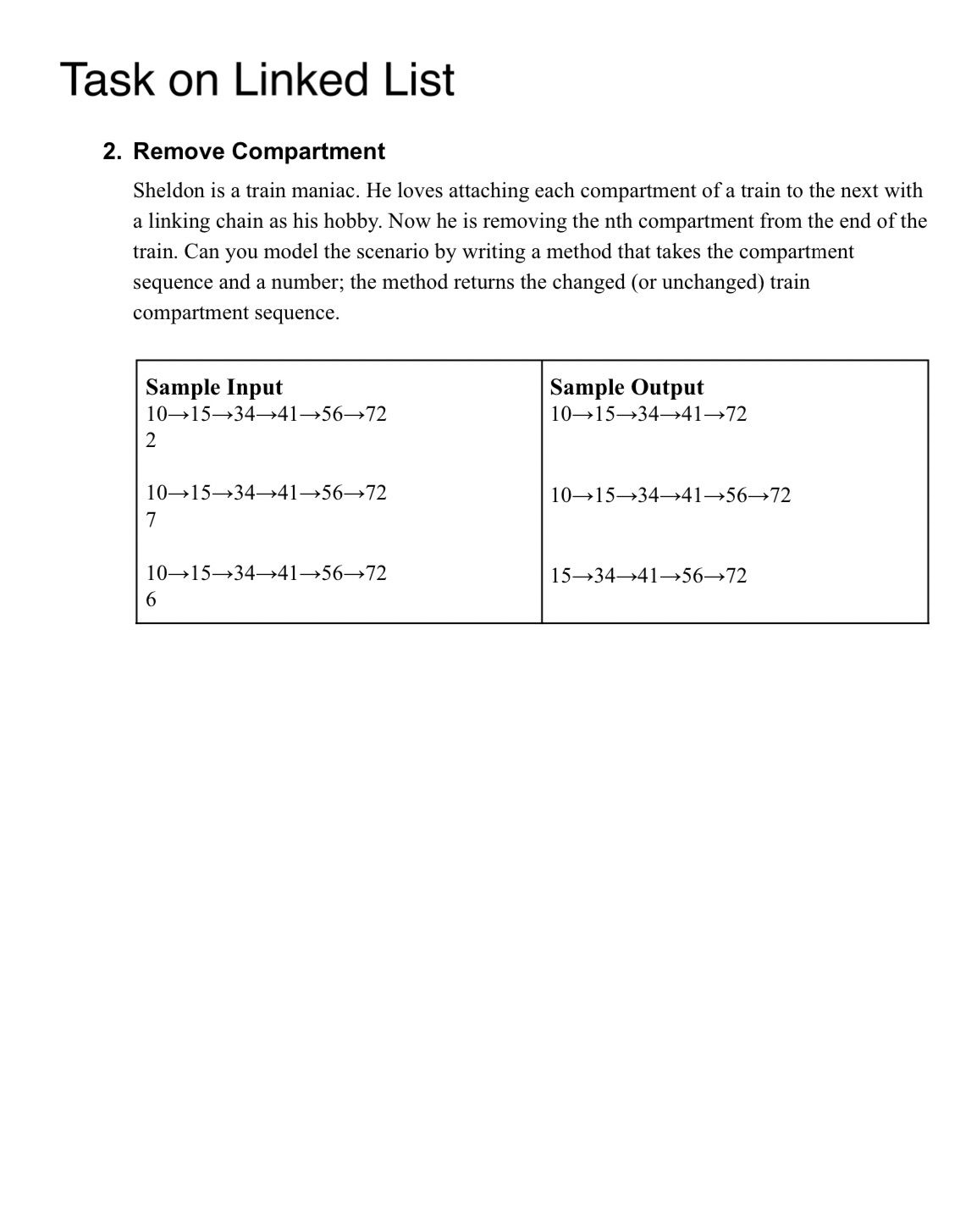 Instructions for students: Complete the following | Chegg.com