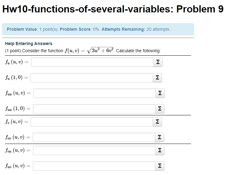 Solved Hw10 Functions Of Several Variables Problem 9
