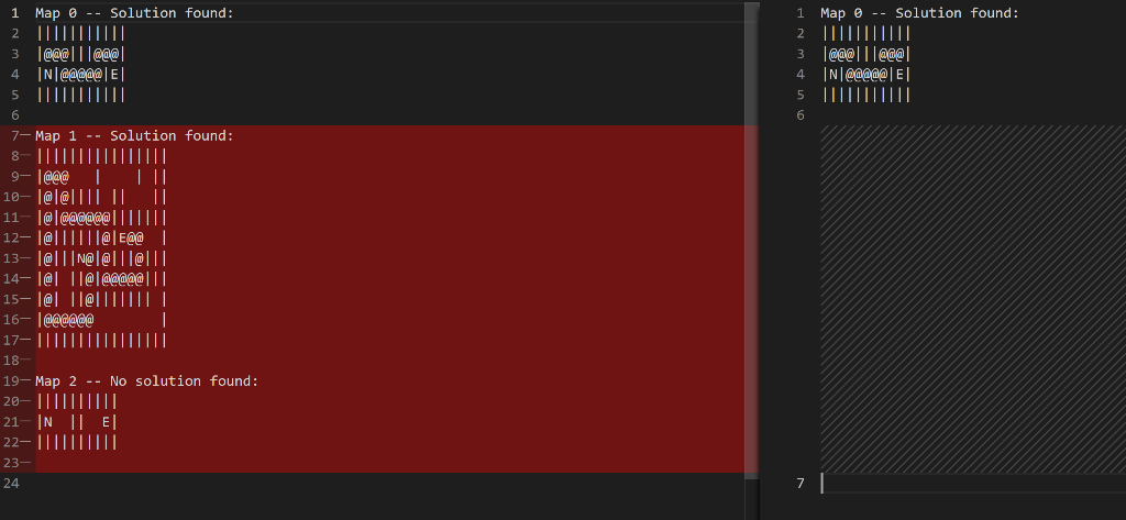 Solved Below is my python code for a maze solver. The goal | Chegg.com