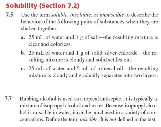 Solved 7.3 Classify the following as being a solution or not | Chegg.com