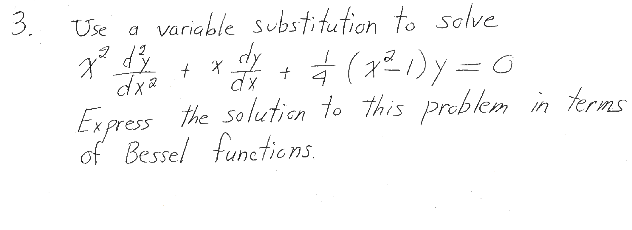 Solved Use a variable substitution to solve | Chegg.com