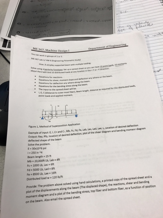 You can work in group of 2 or 3. ME 347 Lab 1/HW6 | Chegg.com