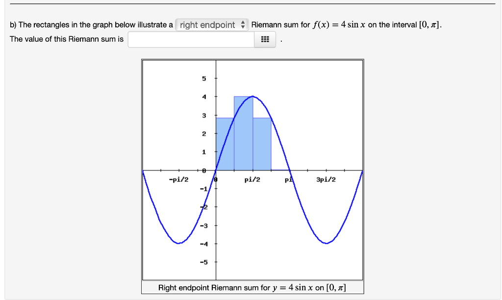 [Solved]: (1 point) a) The rectangles in the graph below i