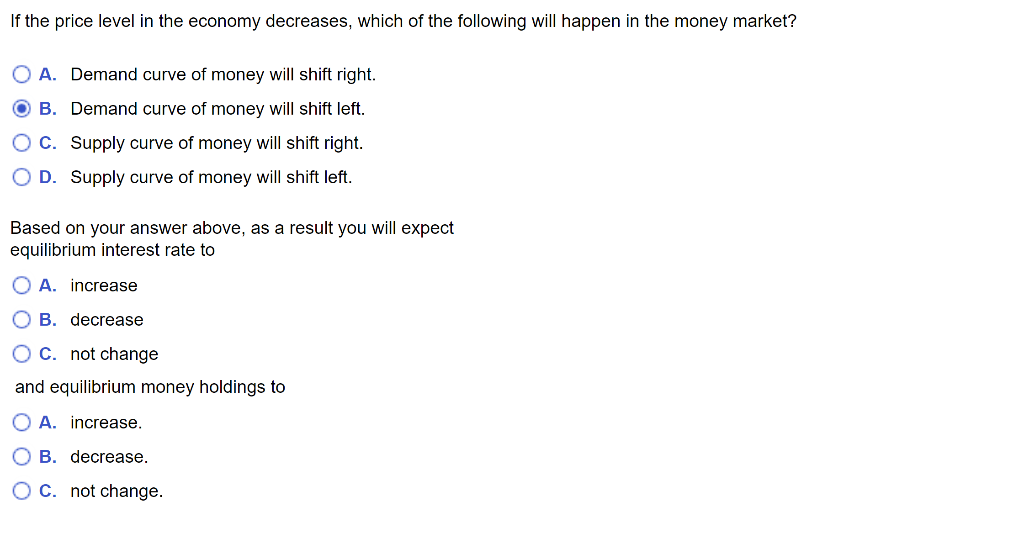 Solved The Fed increases the required reserve ratio. | Chegg.com