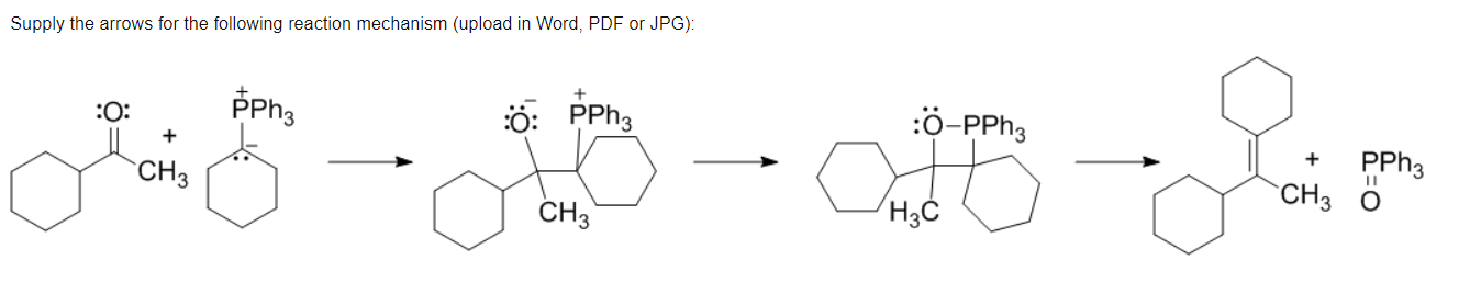 Solved Supply the arrows for the following reaction | Chegg.com