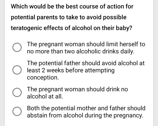 Solved What is a teratogen? A string of genetic material | Chegg.com