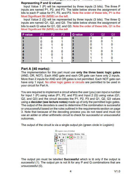 Solved Testing You will need to test various possible | Chegg.com