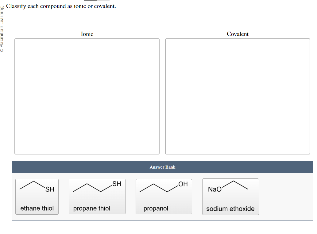 Solved Classify each compound as ionic or | Chegg.com