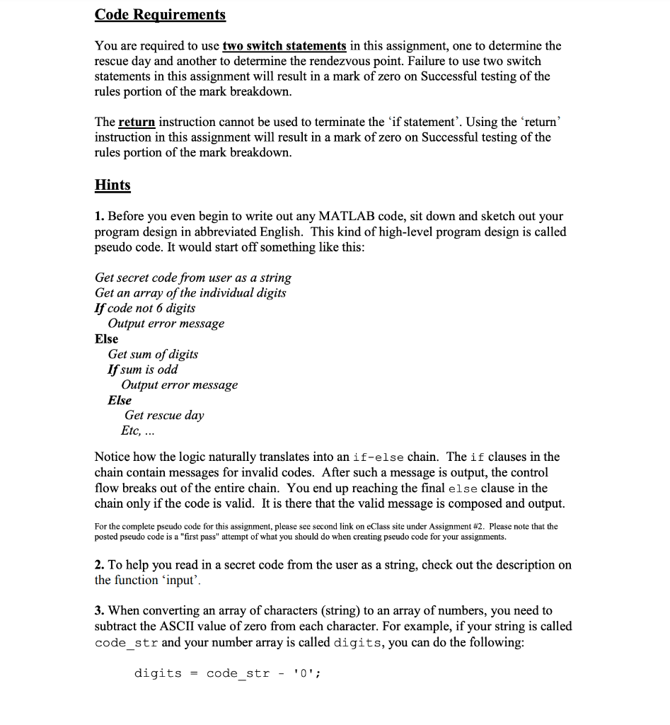 Solved Objective - Decode the message using a bunch of "If | Chegg.com