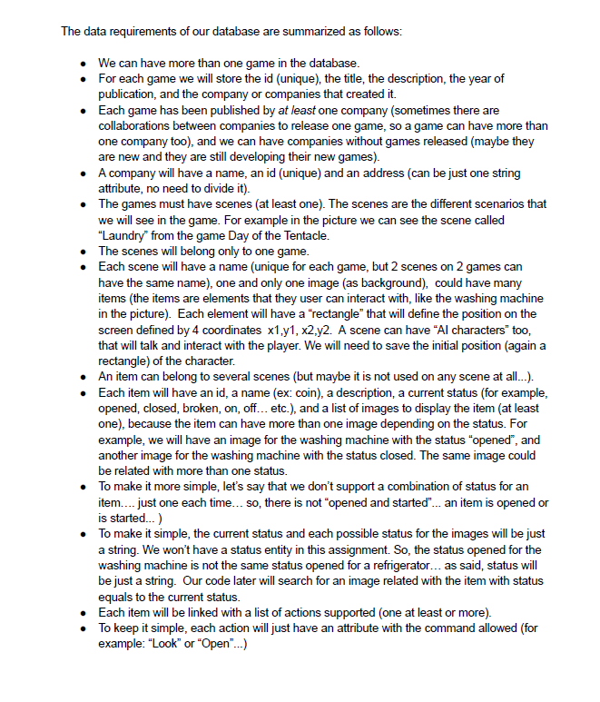 Solved Assignment 1 Entity Relationship Modeling Points: 50 | Chegg.com