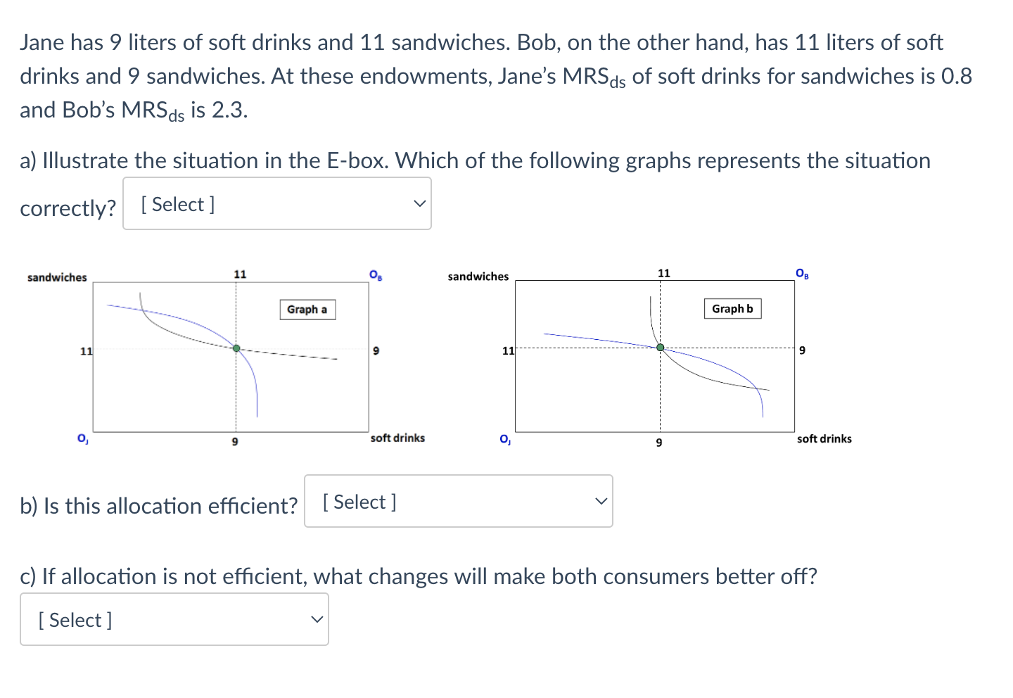 Solved For question (a), choose one answer from "graph a" | Chegg.com