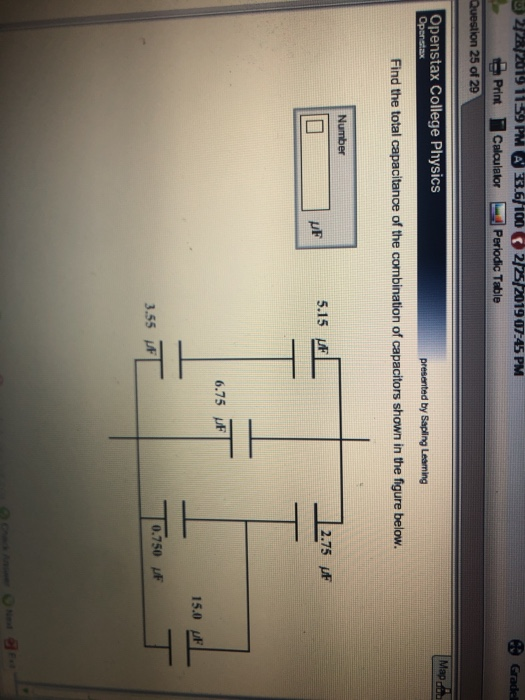 Solved Question 25 of 29 Openstax College Physics Find the | Chegg.com