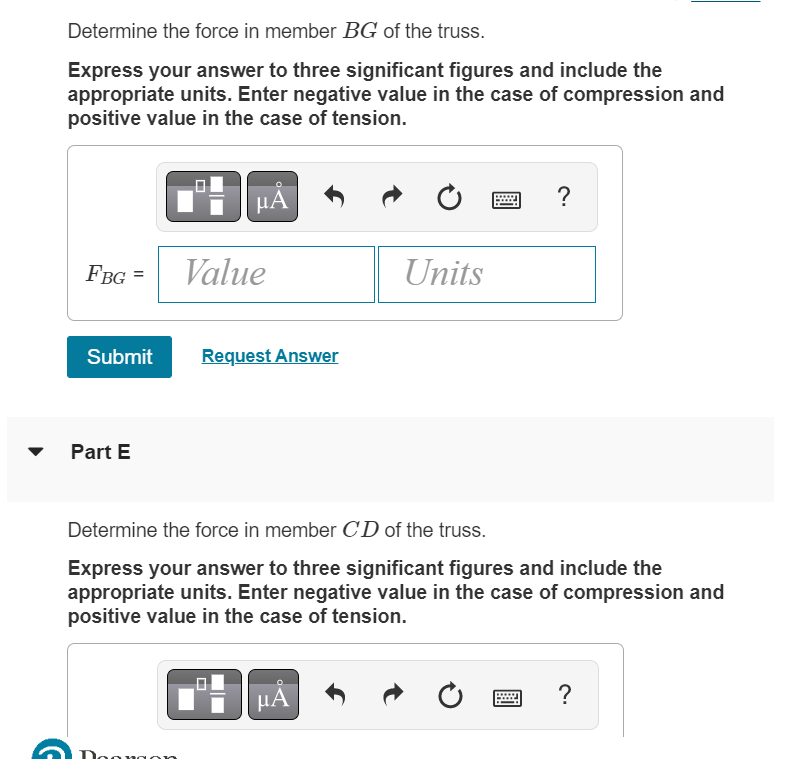 Solved Set P1=28kN,P2=18kN. (Figure 1) Express your answer | Chegg.com