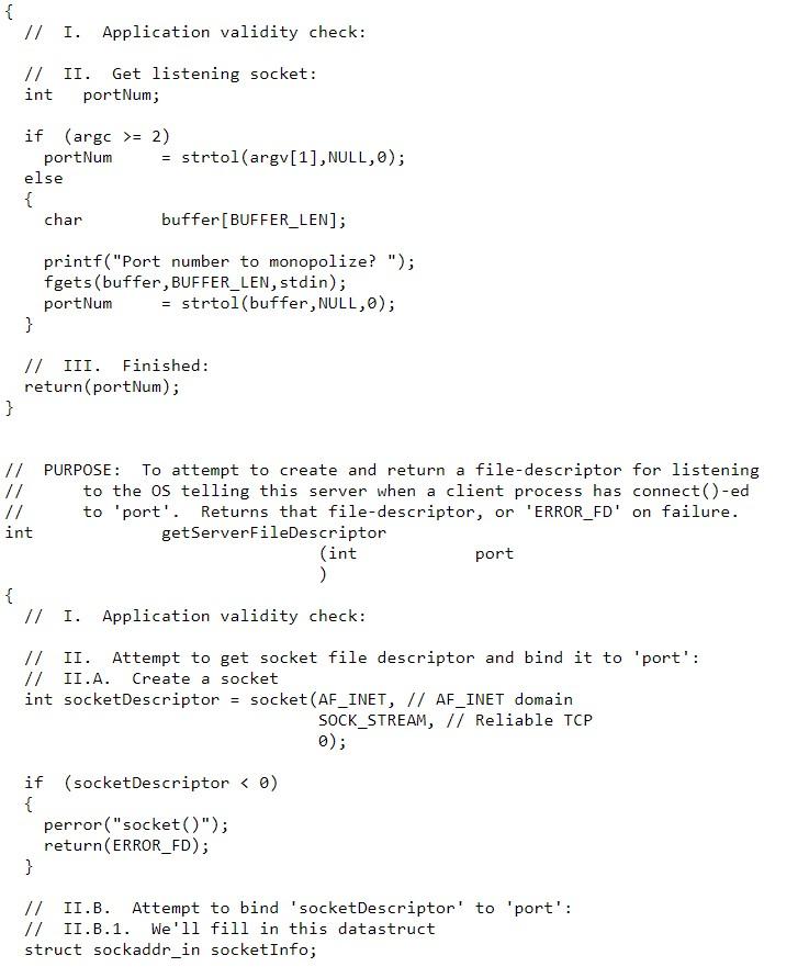 Solved // Compile with: // $ gcc extCountClient.c -o | Chegg.com