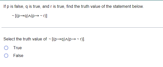 Solved Let p,q, and r represent the following simple | Chegg.com