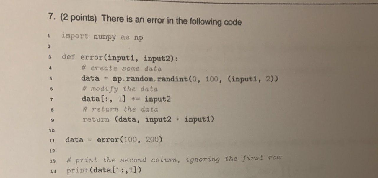 Solved Which line is the error on? How would u fix this | Chegg.com