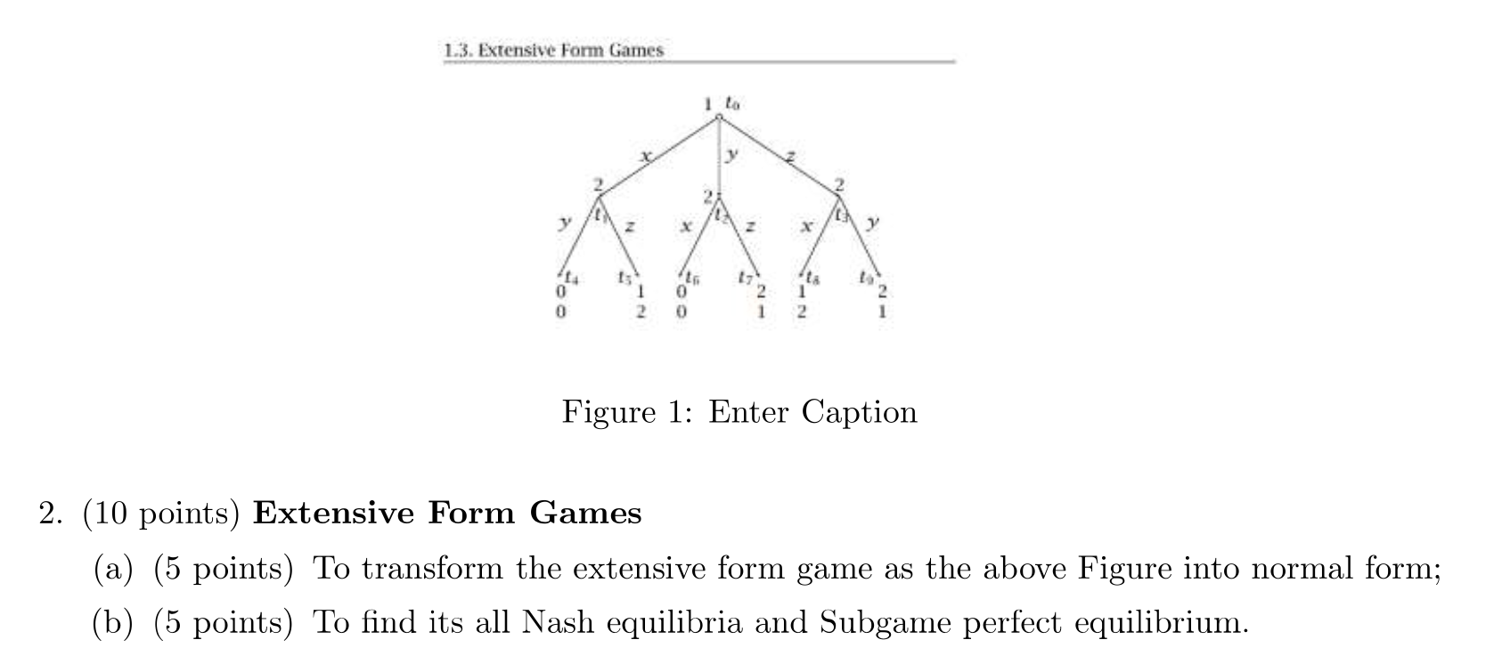 Solved Figure 1: Enter Caption2. (10 ﻿points) ﻿Extensive | Chegg.com
