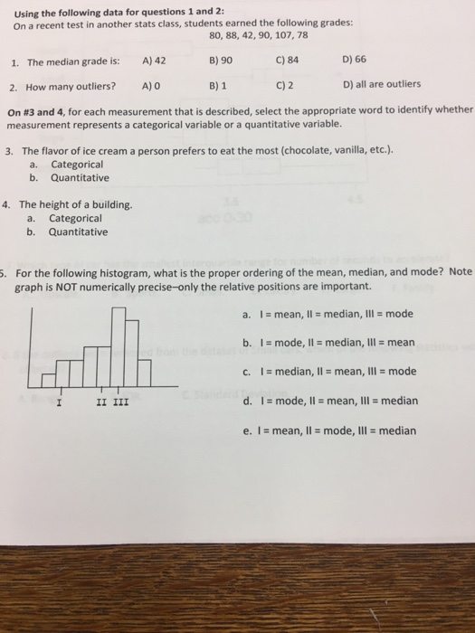 Solved Using the following data for questions 1 and 2: On a | Chegg.com