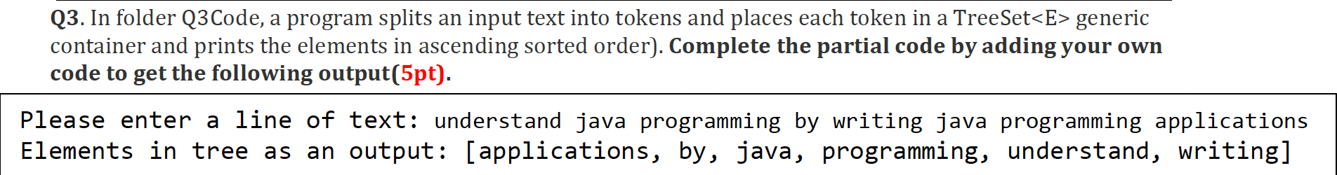 Solved // Solution: TreeTest.java // Program | Chegg.com