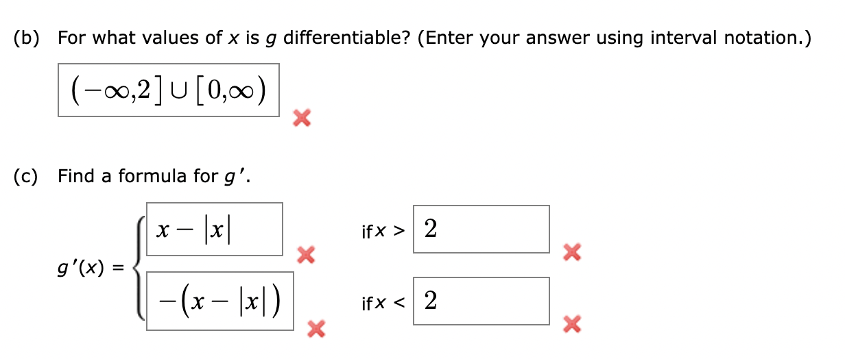 Solved (a) Sketch the graph of the function g(x)=x−∣x∣.(b) | Chegg.com