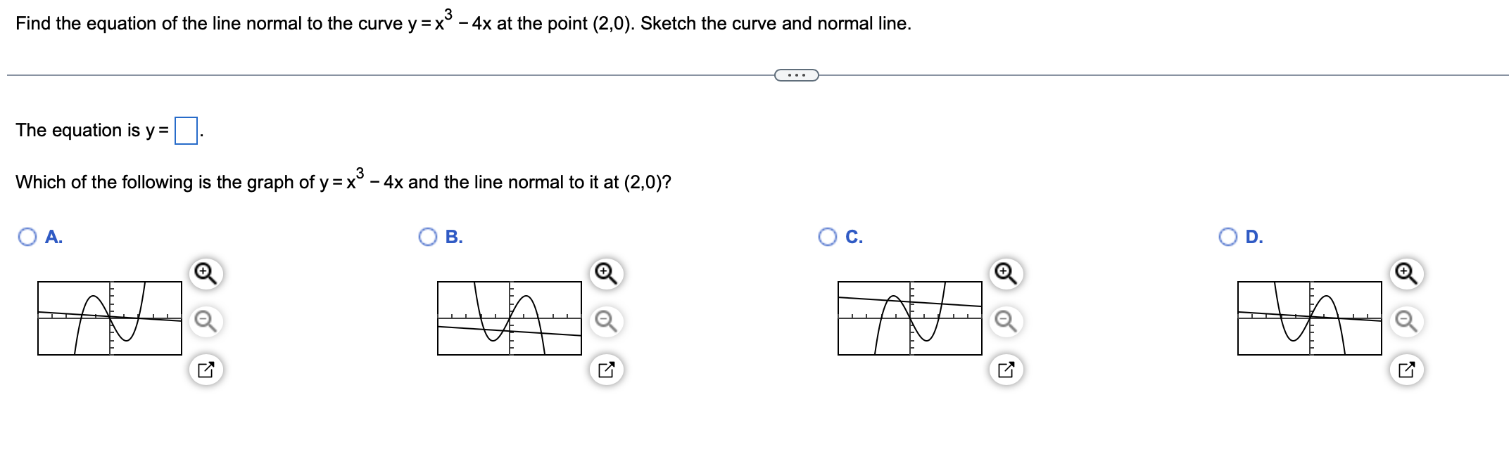 Solved Find the equation of the line normal to the curve | Chegg.com