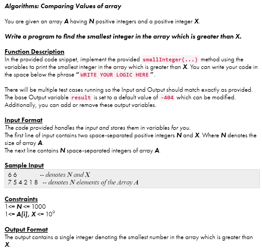 Solved Please help me write the code in Java 1.8. Write | Chegg.com