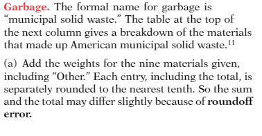 Solved Garbage. The formal name for garbage is municipal | Chegg.com