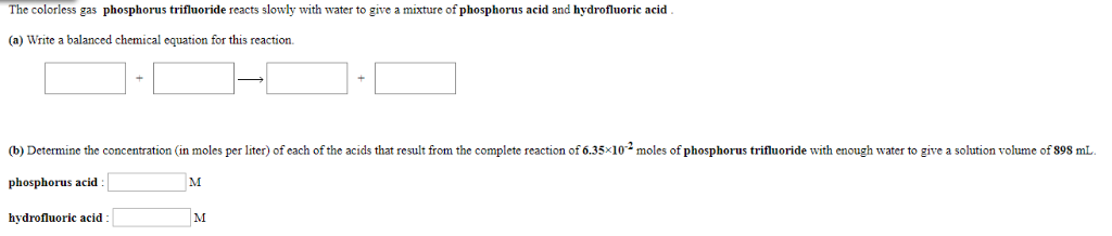 Solved Write a balanced chemical equation (smallest integer | Chegg.com