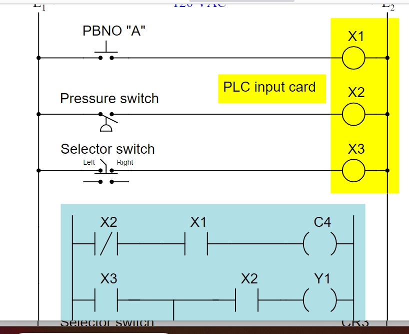 Analyze the status of all relay contacts and lamps in | Chegg.com