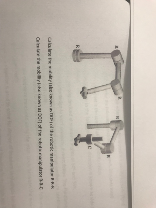 Solved Calculate the mobility (also known as DOF) of the | Chegg.com
