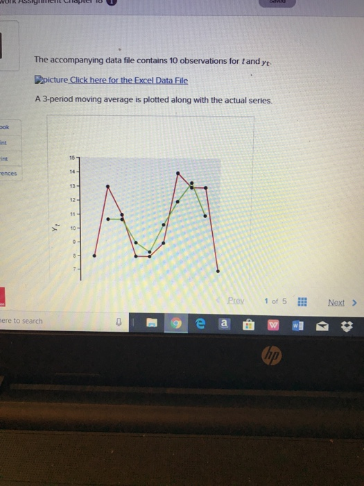 Solved The accompanying data file contains 10 observations | Chegg.com