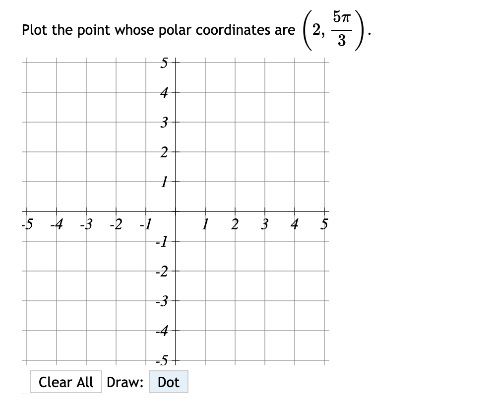 Solved 3л Convert the polar coordinate ( 3, :) to Cartesian | Chegg.com