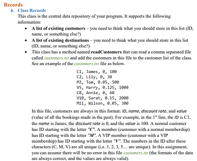 Solved In this part, your program will have some basic | Chegg.com