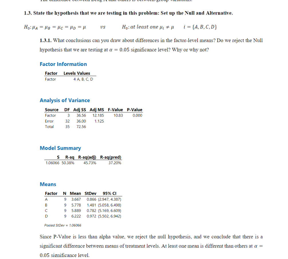Solved does anyone know how to get this info from minitab I | Chegg.com