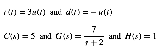 Solved Given a feedback control system with a | Chegg.com