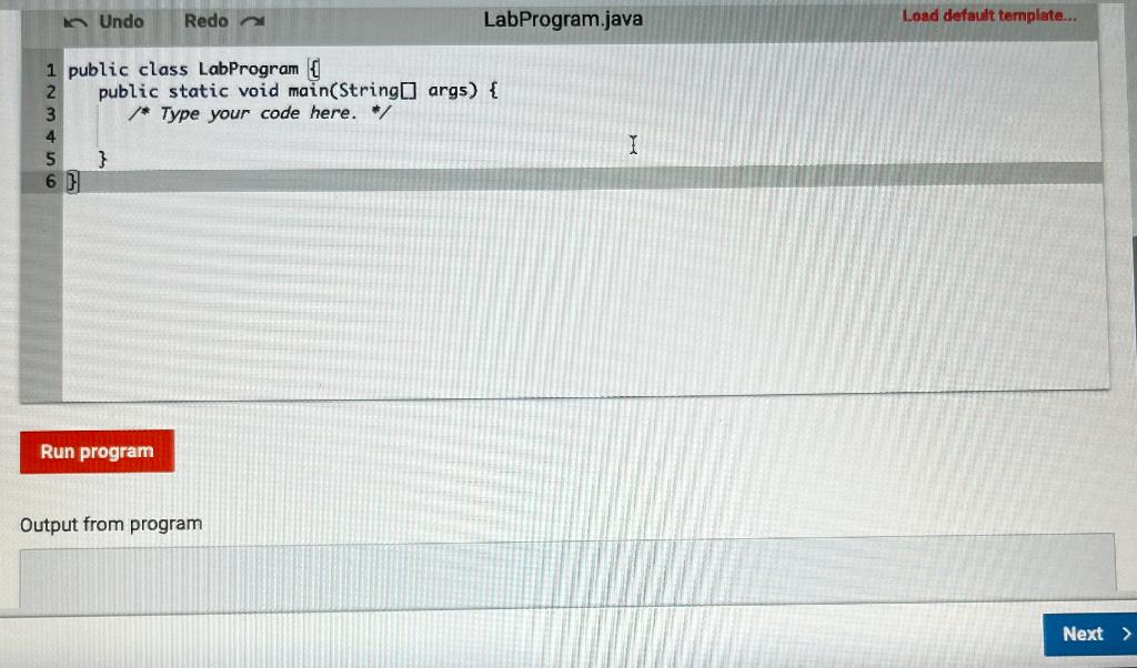 Solved Write a program that outputs the pattern shown below, | Chegg.com