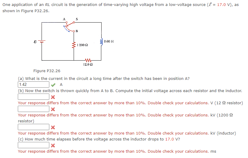 Solved One application of an RL circuit is the generation of | Chegg.com