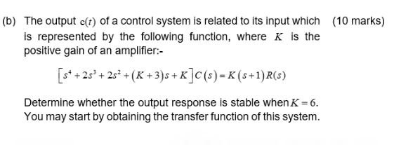 Solved Hi, this is Control Systems questions. Please help to | Chegg.com
