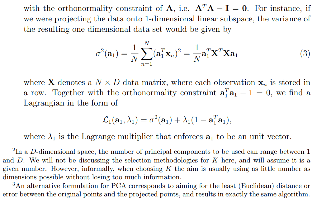 Solved Dimensionality reduction is a commonly conducted | Chegg.com