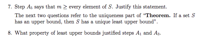 Solved The completeness axiom characterizes real numbers. | Chegg.com
