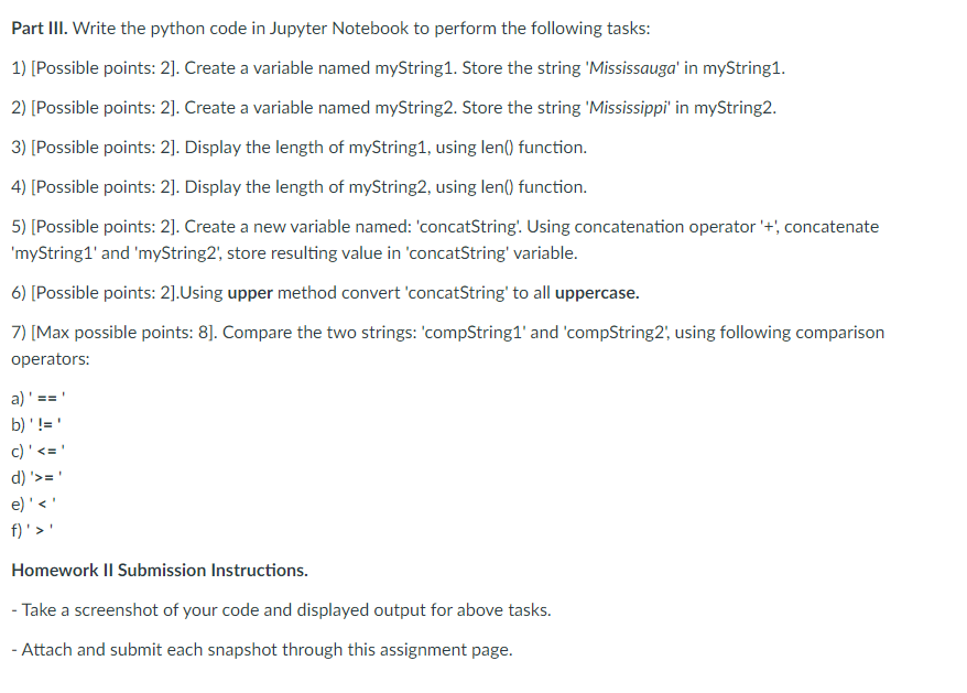 Solved Part 1: Control Statements. (5pts) a) Write and | Chegg.com