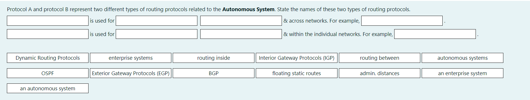 Solved Protocol A and protocol B represent two different | Chegg.com