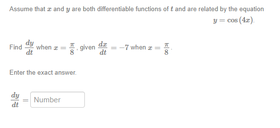 Solved Assume that x and y are both differentiable functions | Chegg.com